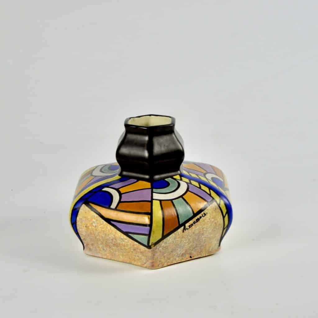 Art Deco cubist vase by Antoine Dubois, Belgium | Divine Style French ...