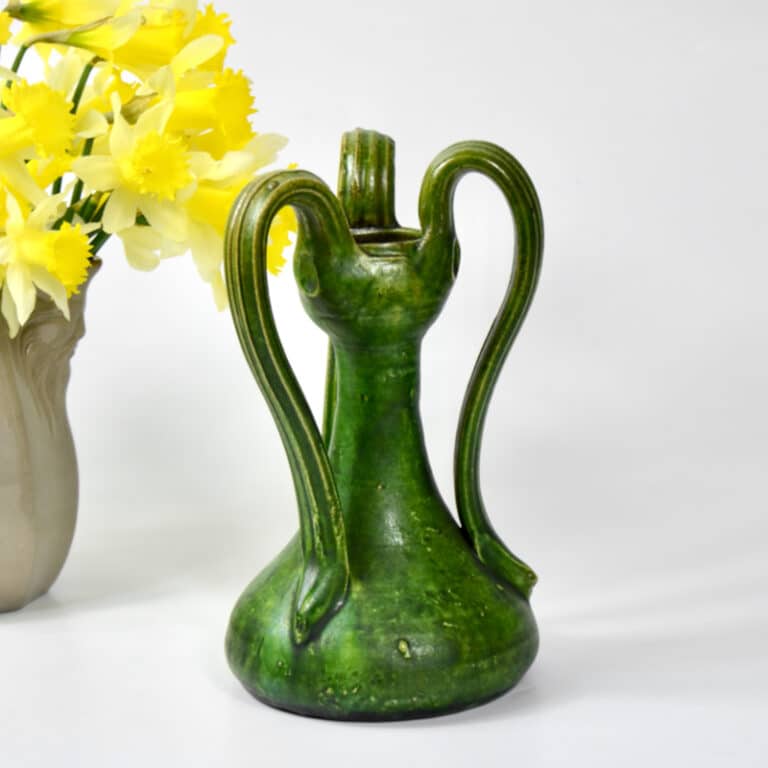 Flemish Art Nouveau pottery - Divine Style French Antiques