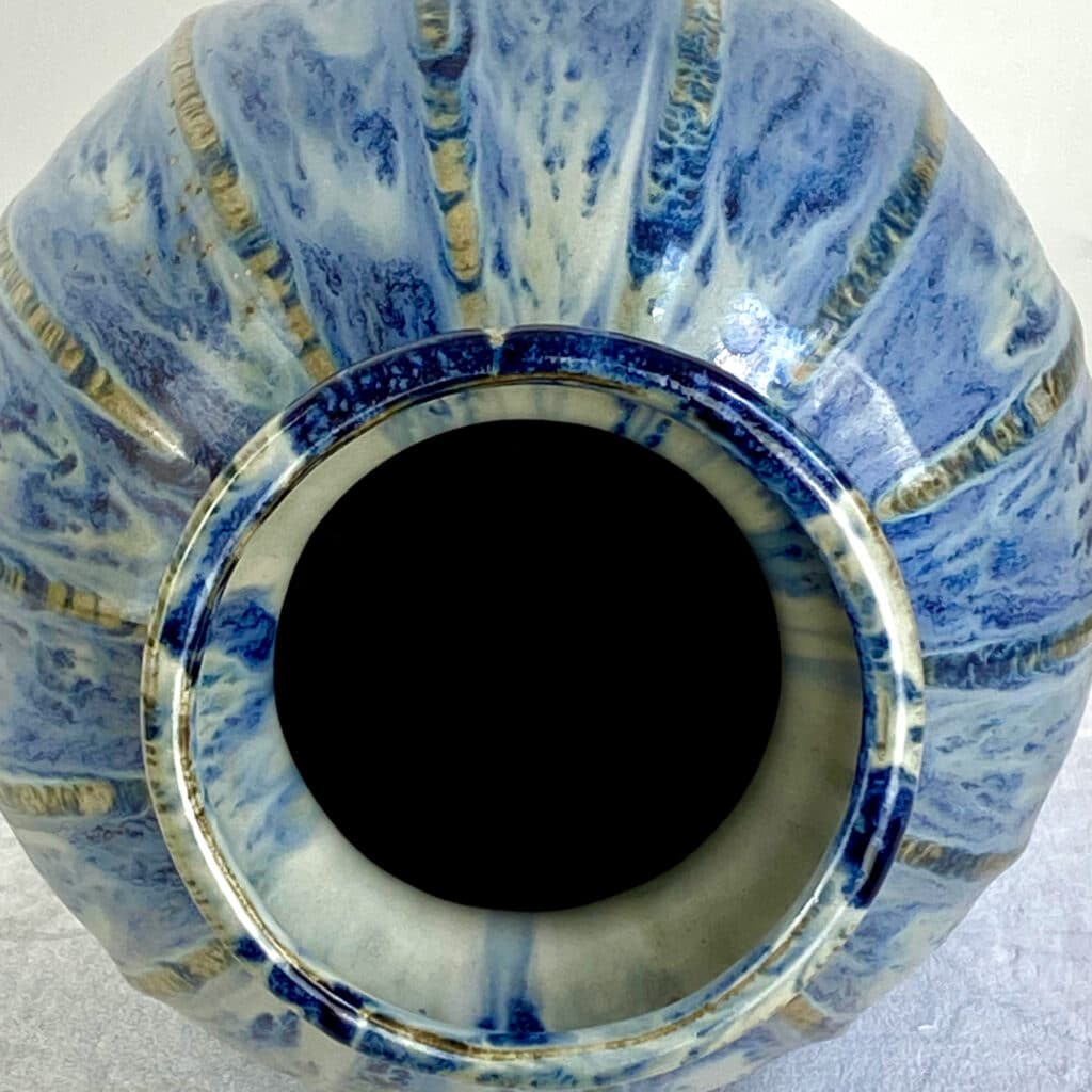 Huge French Art Deco drip glaze vase, c1925 | Divine Style French Antiques