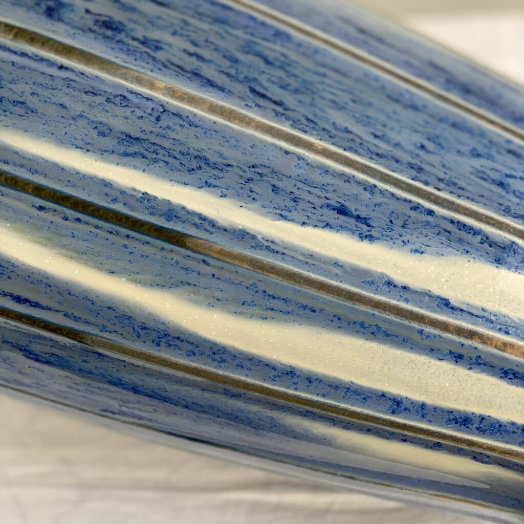 Huge French Art Deco drip glaze vase, c1925 | Divine Style French Antiques
